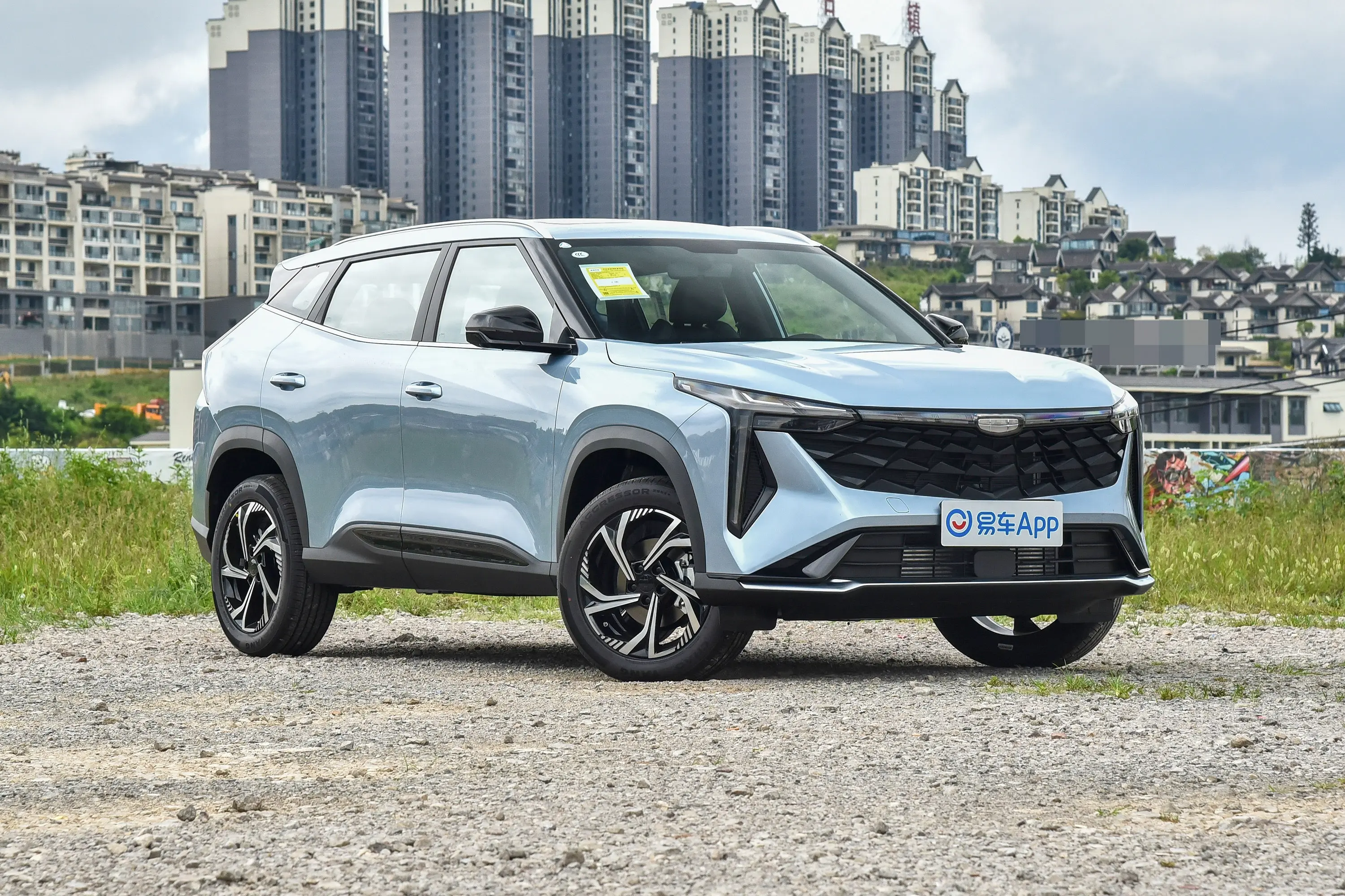 【博越博越COOL 1.5T 智联+侧前45度车头向右水平图片-汽车图片大全】-易车