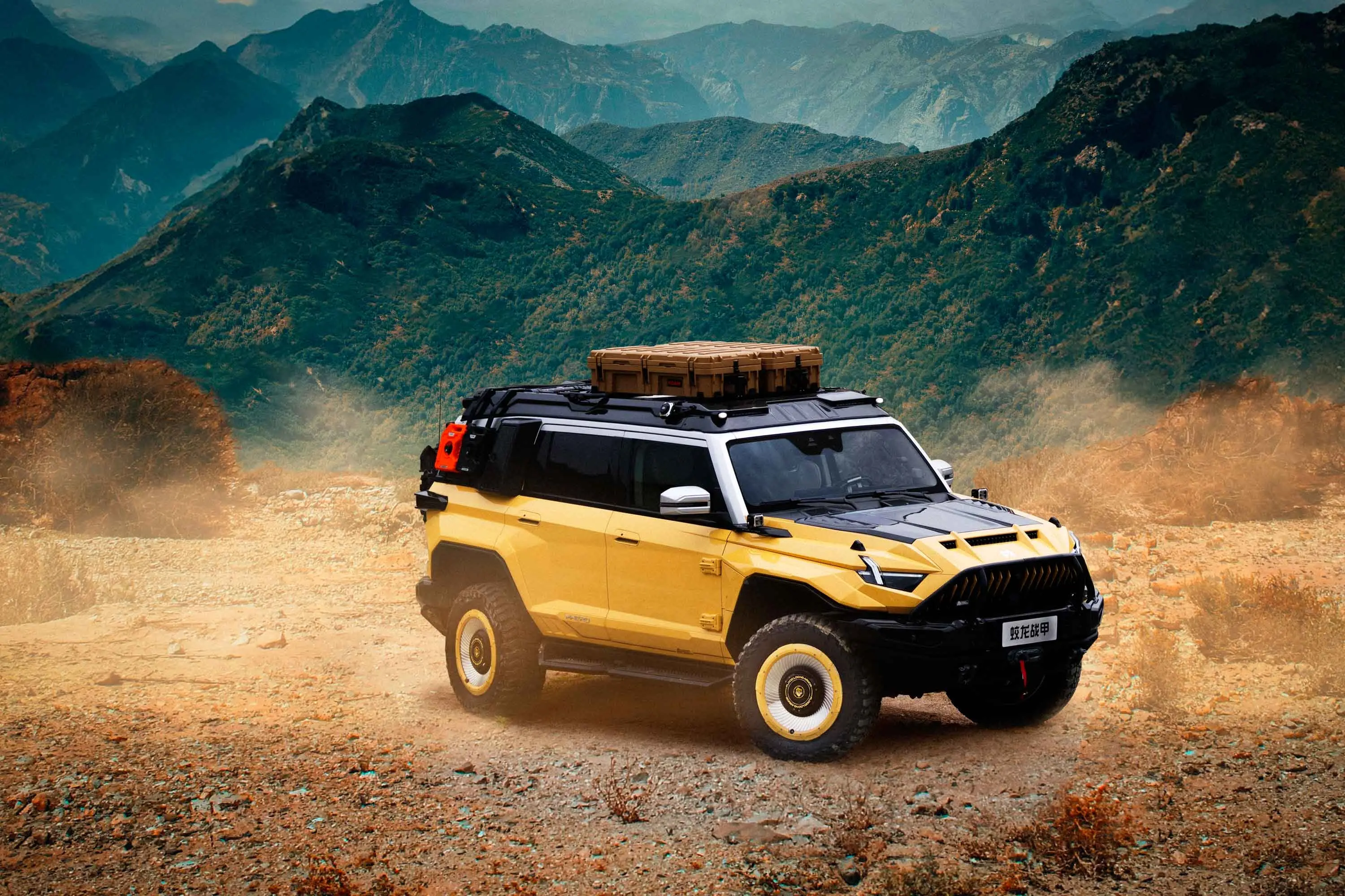 【猛士917增程版 161km 蛟龙战甲外观图片-汽车图片大全】-易车