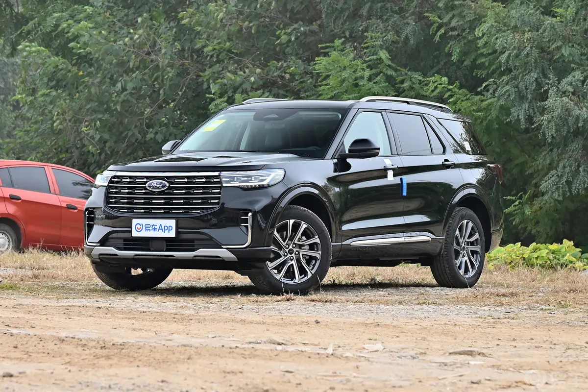 【探险者EcoBoost 285 四驱风尚plus版 7座侧前45度车头向左水平图片-汽车图片大全】-易车