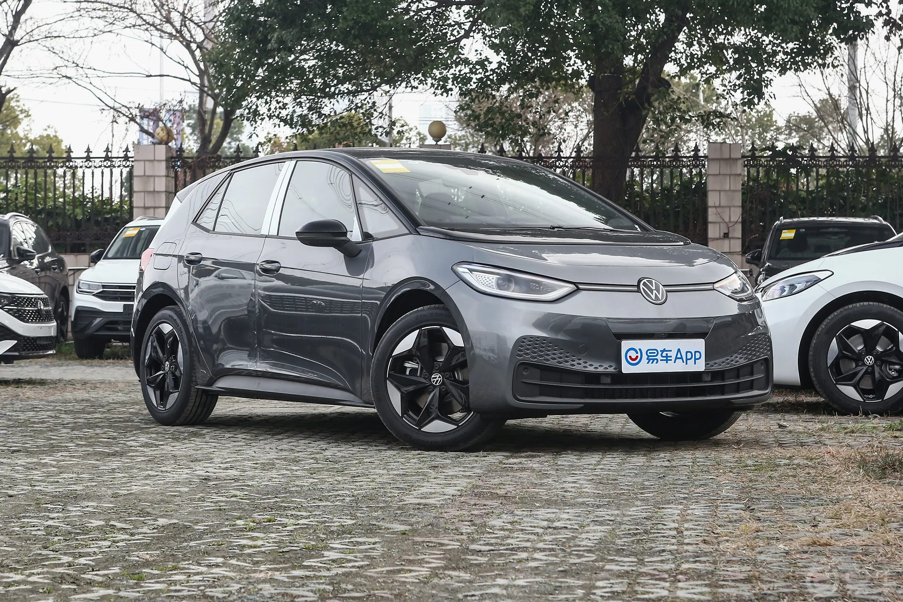 【大众ID.3聪明款 451km 极智版侧前45度车头向右水平图片-汽车图片大全】-易车